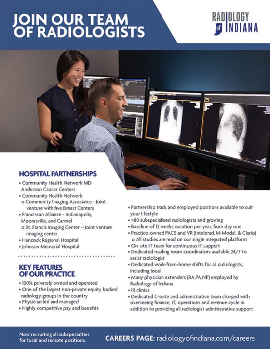 Employment Opportunities | Radiology of Indiana